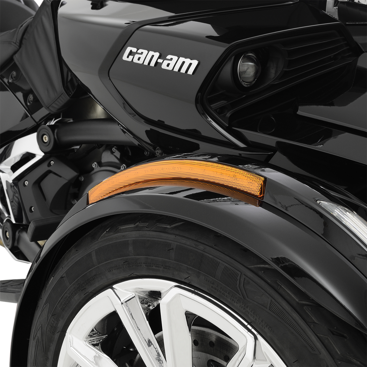 SHOW CHROME LED Front Fender Light - Amber 41-173B – winxwheels