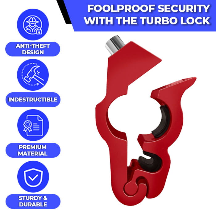 Winx Turbo Motorcycle Lock - Best Motorcycle Handlebar Lock | Winx ...