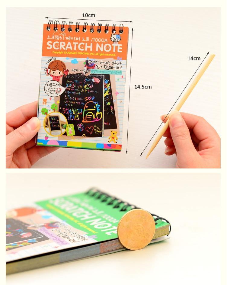 Kids Drawing Toys Scratch Paintings Magic Art Drawings Baby Educationa ...