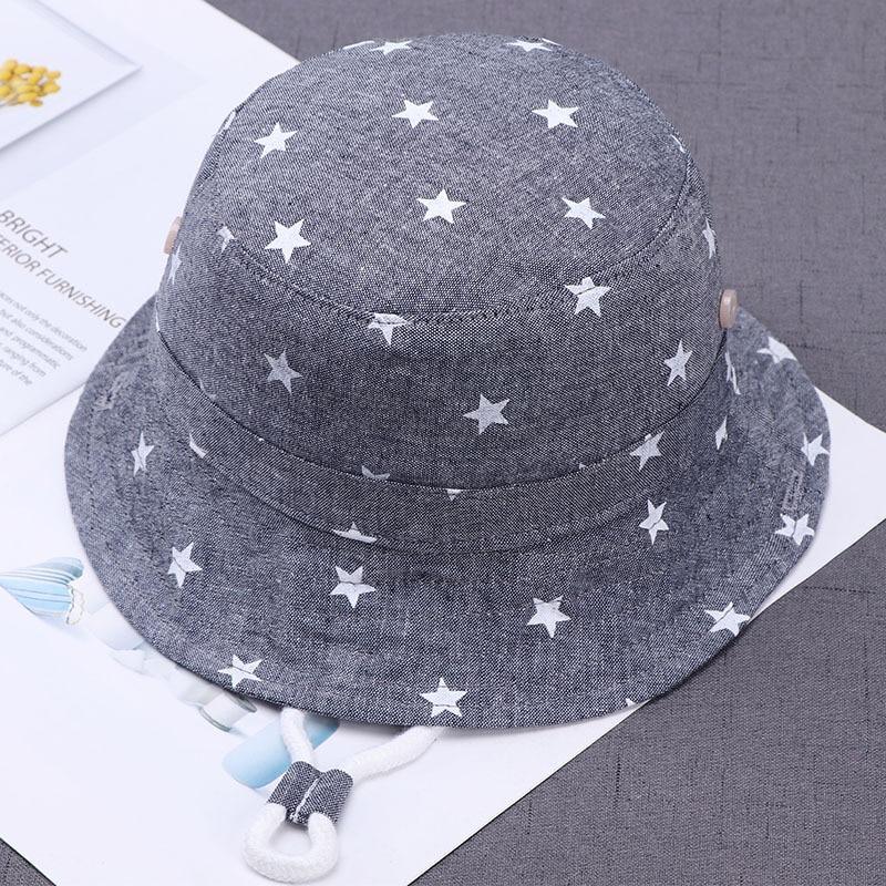 Children Summer Hats Kids Star Sun Caps For Boys And Caps New Baby Fis ...