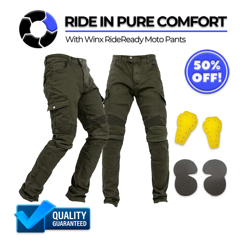 Winx RideReady Moto Pants - Armored Motorcycle Riding Pants | Winx ...