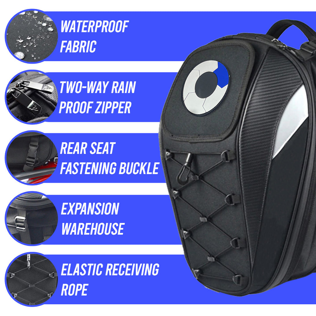 Adventure Motorcycle TailBag - Winx Xtreme Tail Bag – winxwheels