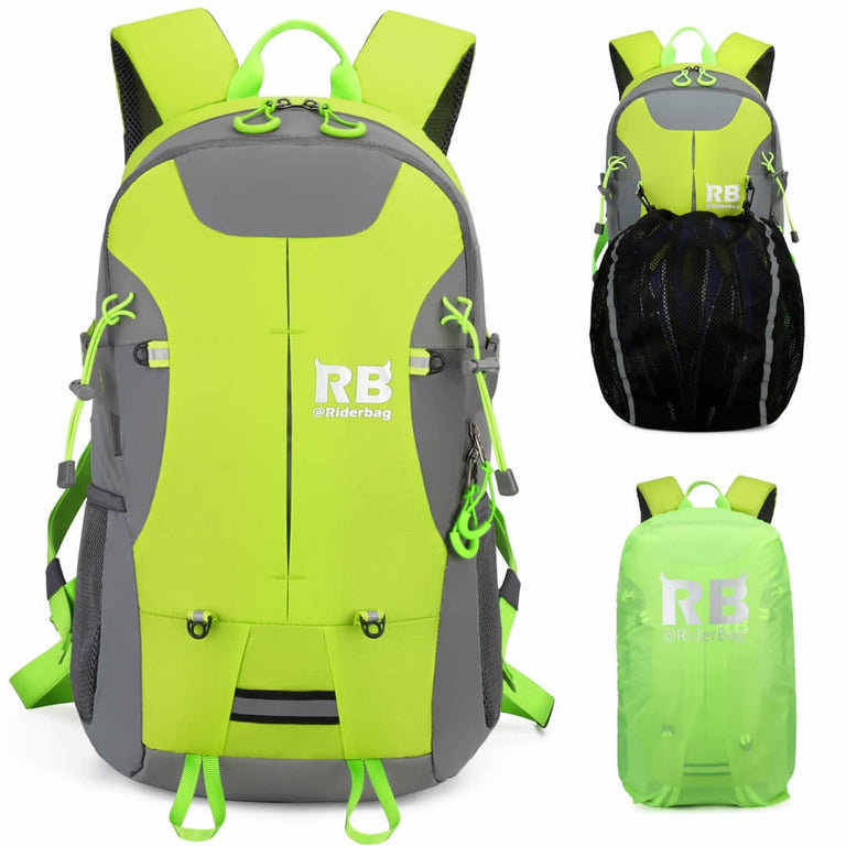 Hi Vis Reflective Commuter Bike Backpack | Riderbag Reflektor35 ...