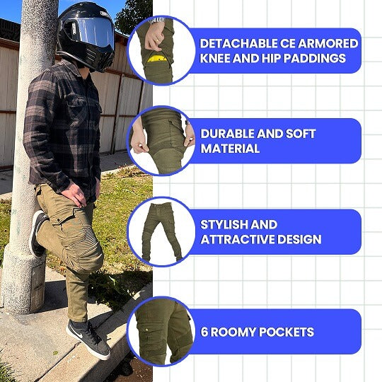 Winx RideReady Moto Pants - Armored Motorcycle Riding Pants | Winx ...