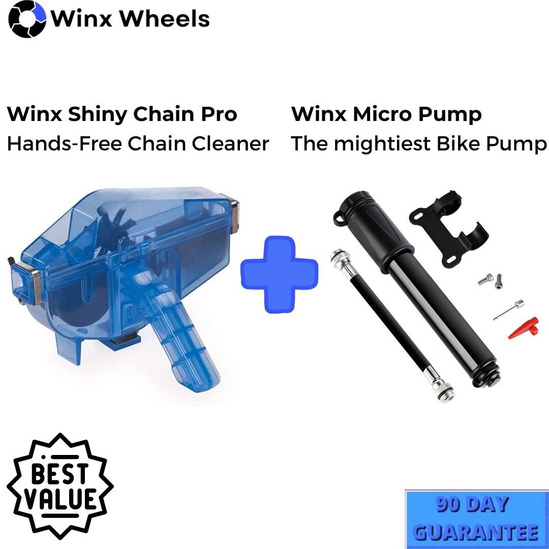 Shiny Chain Pro - Hands-Free Bike Chain Cleaner Tool – winxwheels